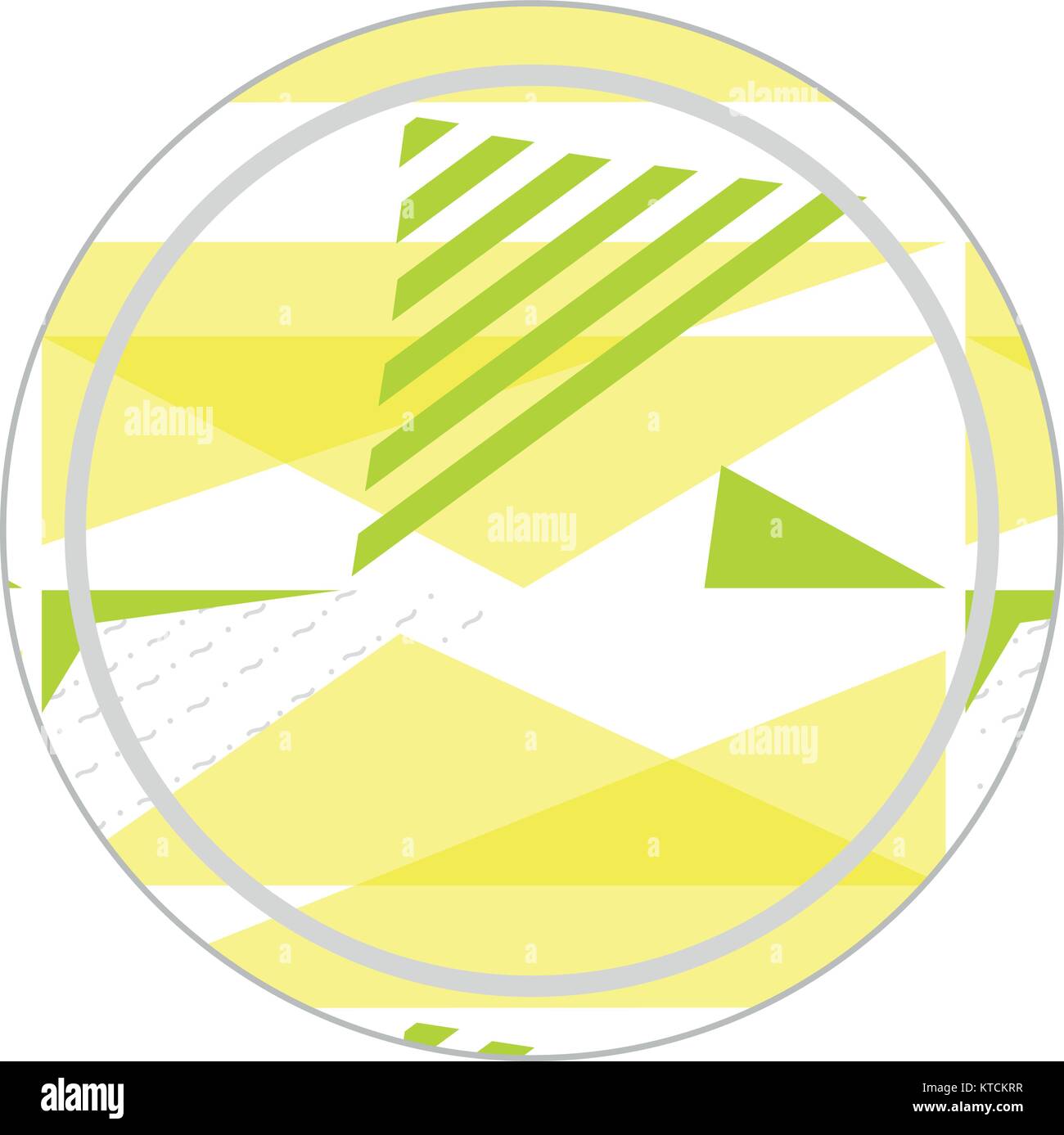 Memphis style seal stamp Stock Vector Image & Art - Alamy