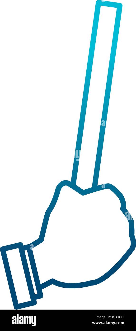 Hand with stick teaching Stock Vector Image & Art - Alamy