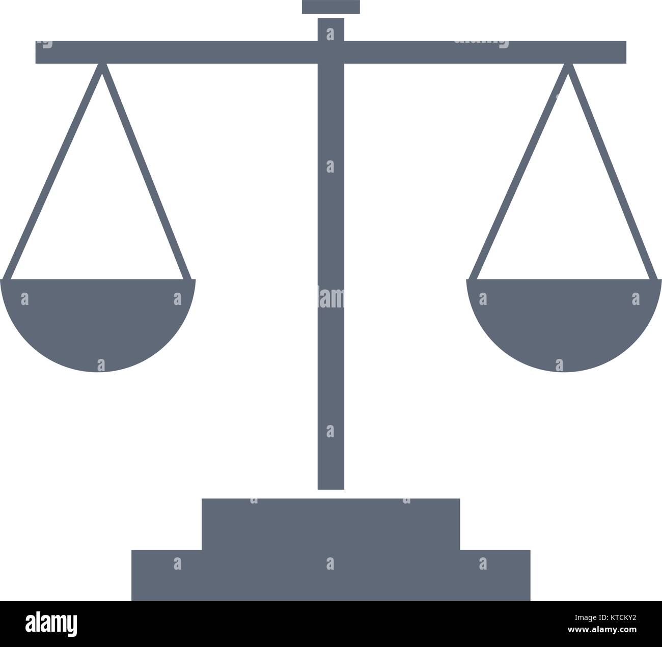 Balance justice symbol Stock Vector Image & Art - Alamy