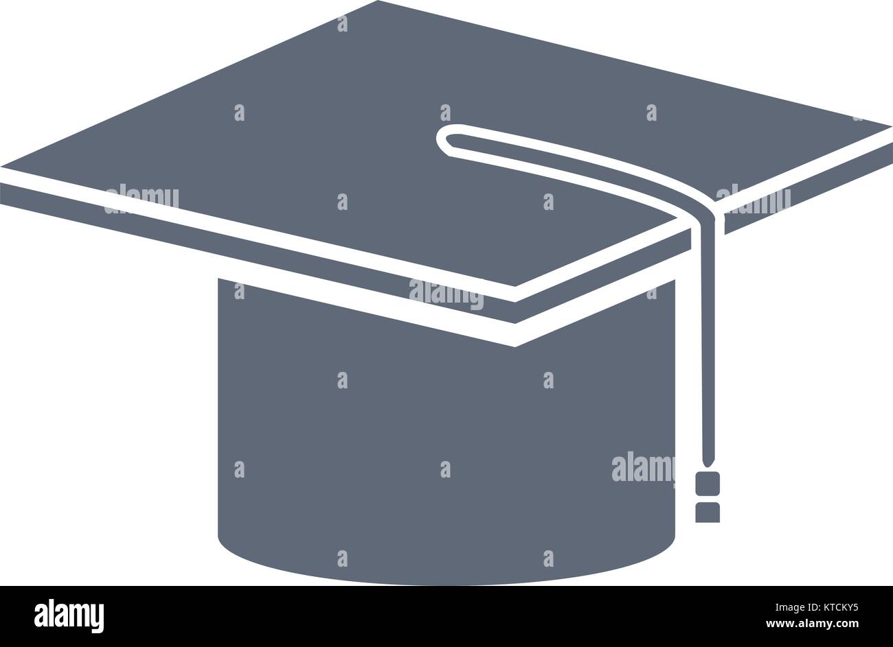 Graduation hat symbol Stock Vector Image & Art - Alamy