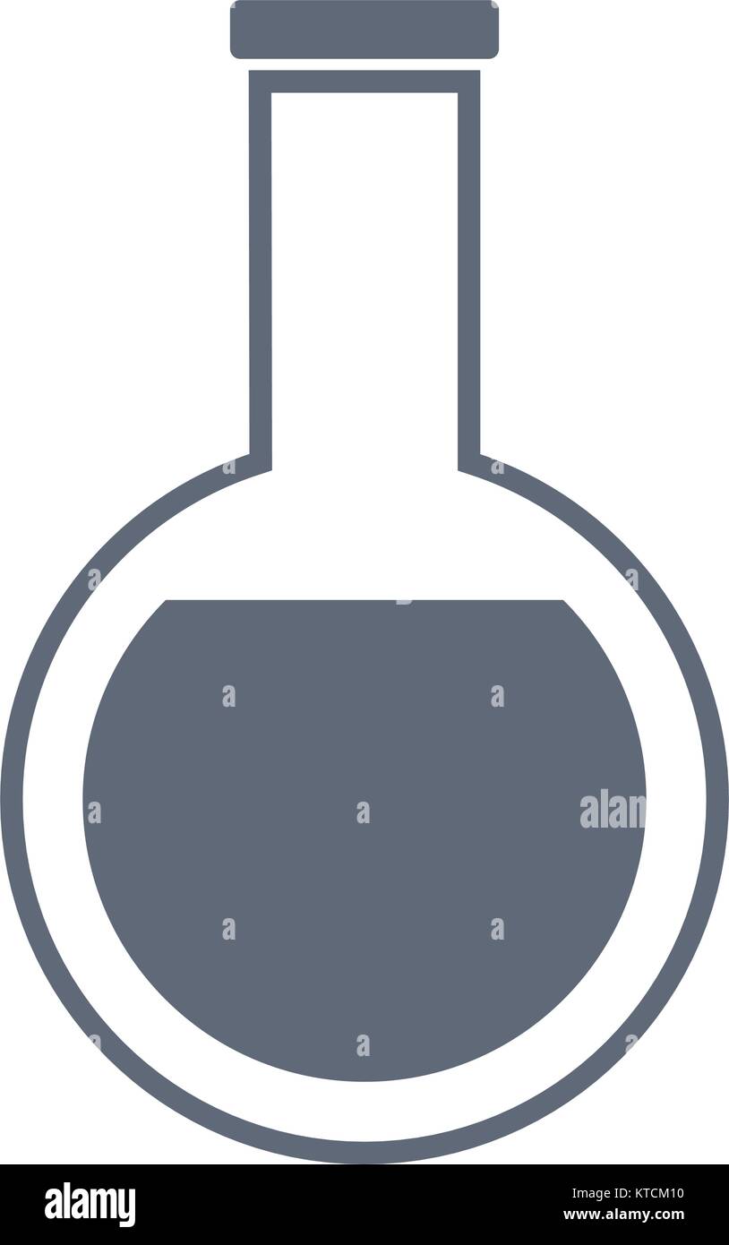 Laboratory flask symbol Stock Vector Image & Art - Alamy