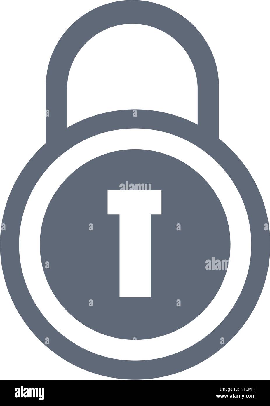Padlock security symbol Stock Vector Image & Art - Alamy