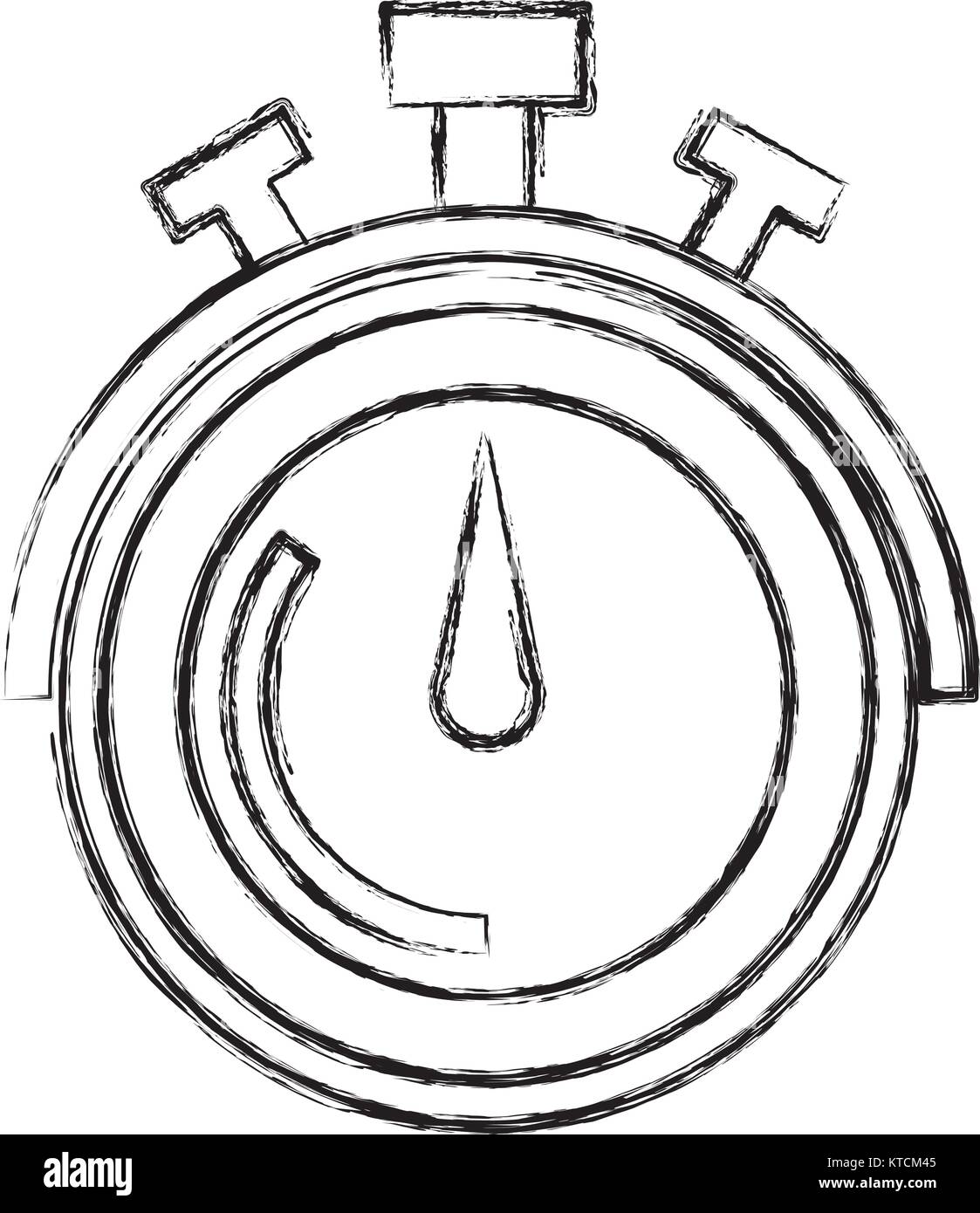 Timer chronometer symbol Stock Vector Image & Art - Alamy