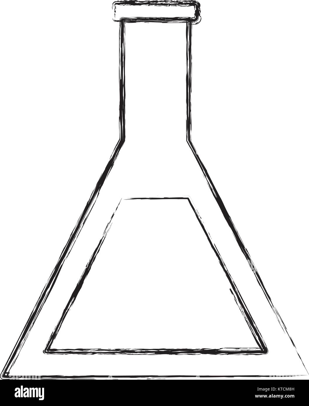 Laboratory flask symbol Stock Vector Image & Art - Alamy
