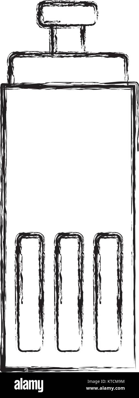 Blank white thermo sport Stock Vector Images - Alamy