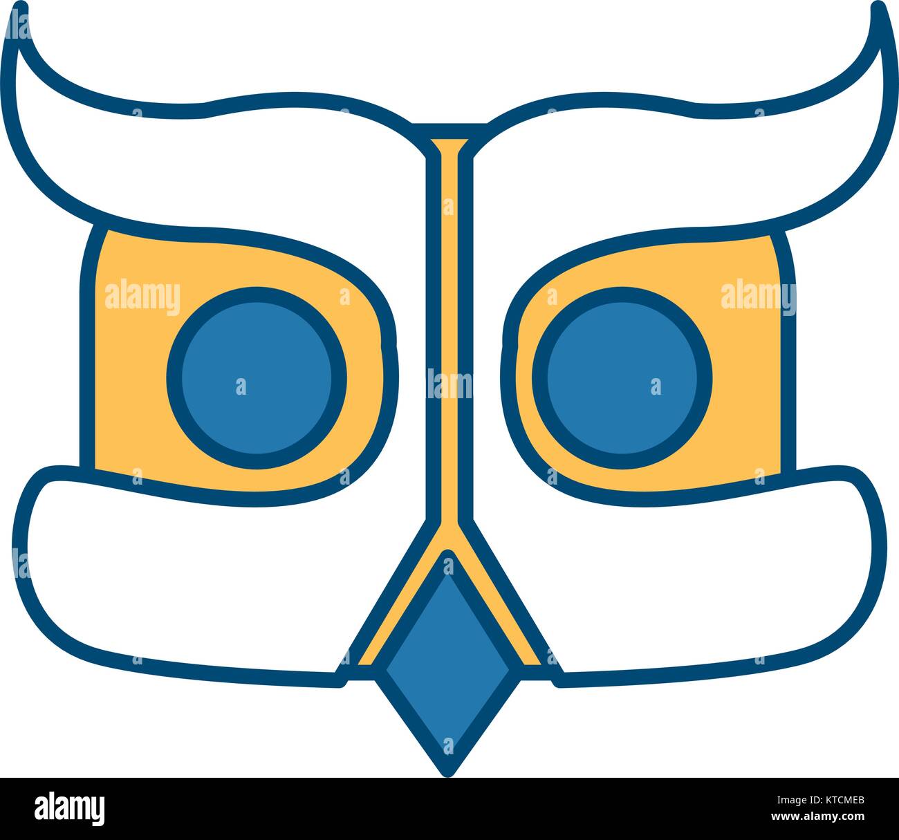 Owl bird symbol Stock Vector Image & Art - Alamy