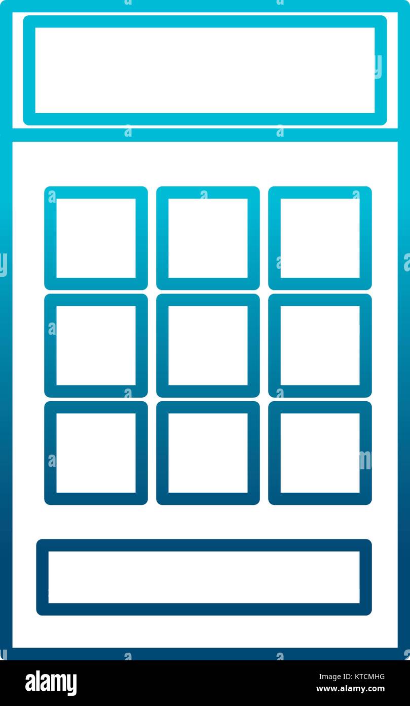 Calculator math device Stock Vector Image & Art - Alamy