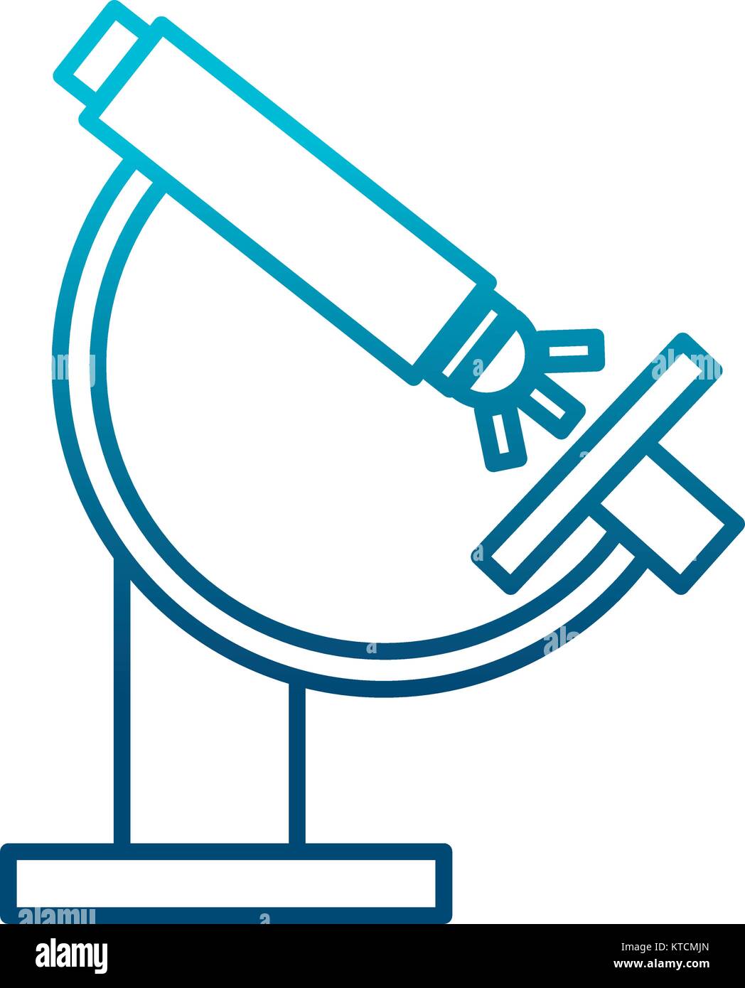 Microscope science tool Stock Vector Image & Art - Alamy