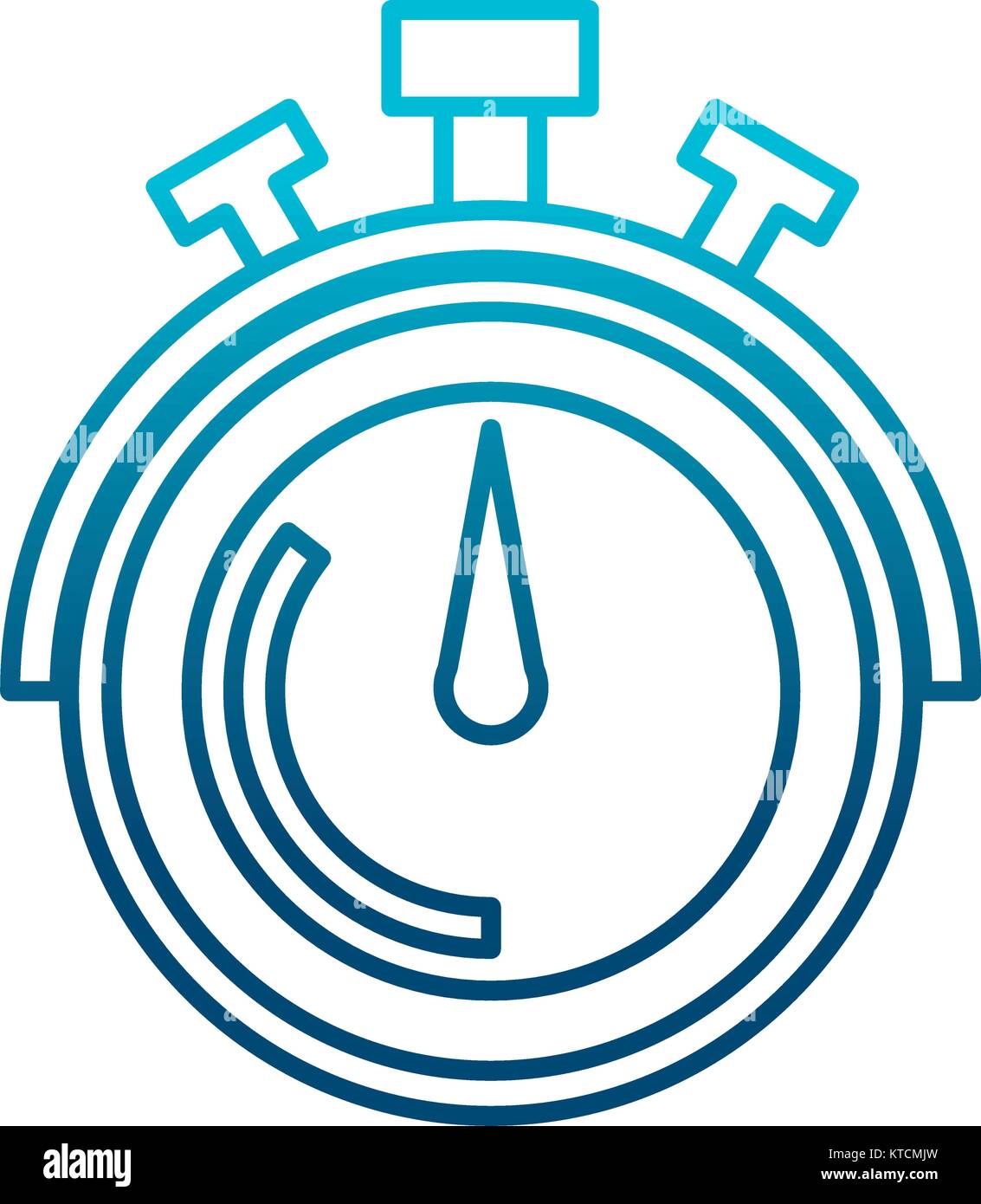 Timer chronometer symbol Stock Vector Image & Art - Alamy