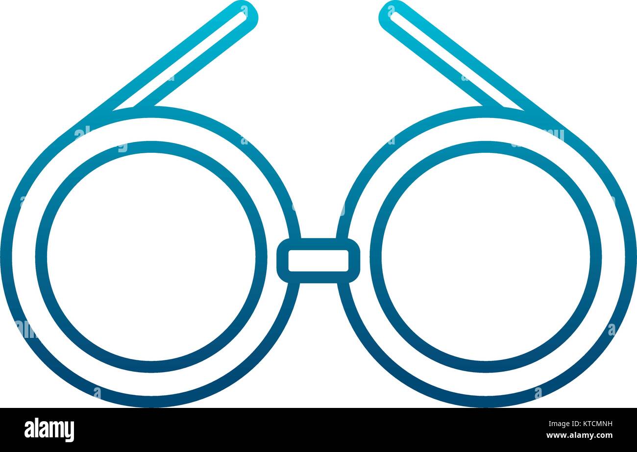 Glasses round frame symbol Stock Vector Image & Art - Alamy