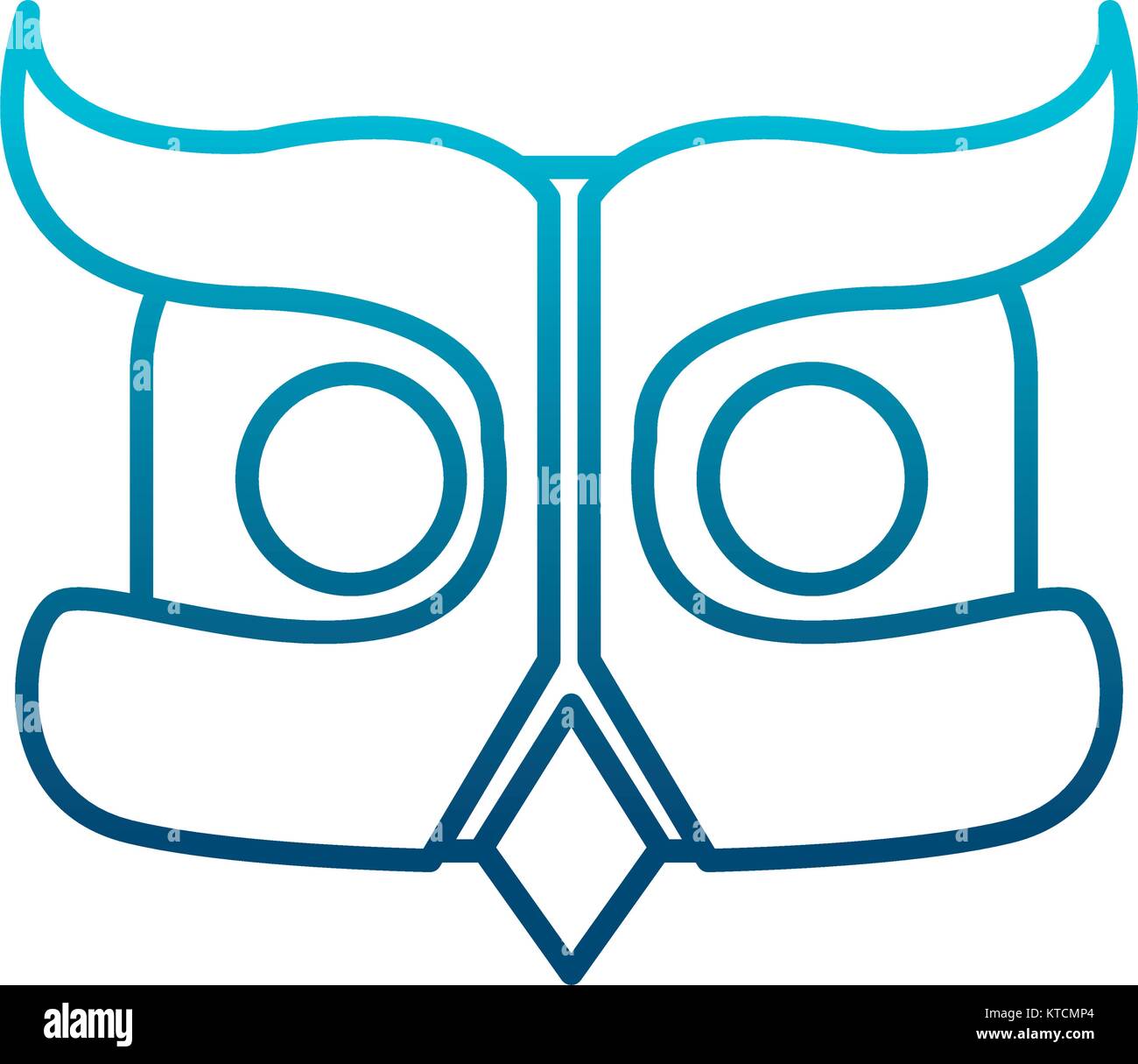 Owl bird symbol Stock Vector Image & Art - Alamy