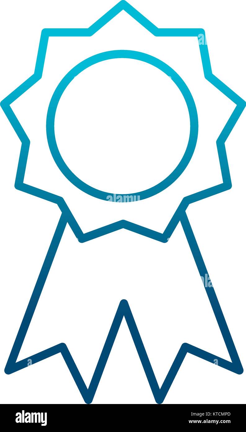 Award ribbon symbol Stock Vector Image & Art - Alamy