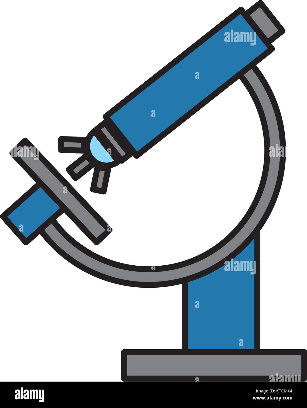 Microscope science tool Stock Vector Image & Art - Alamy