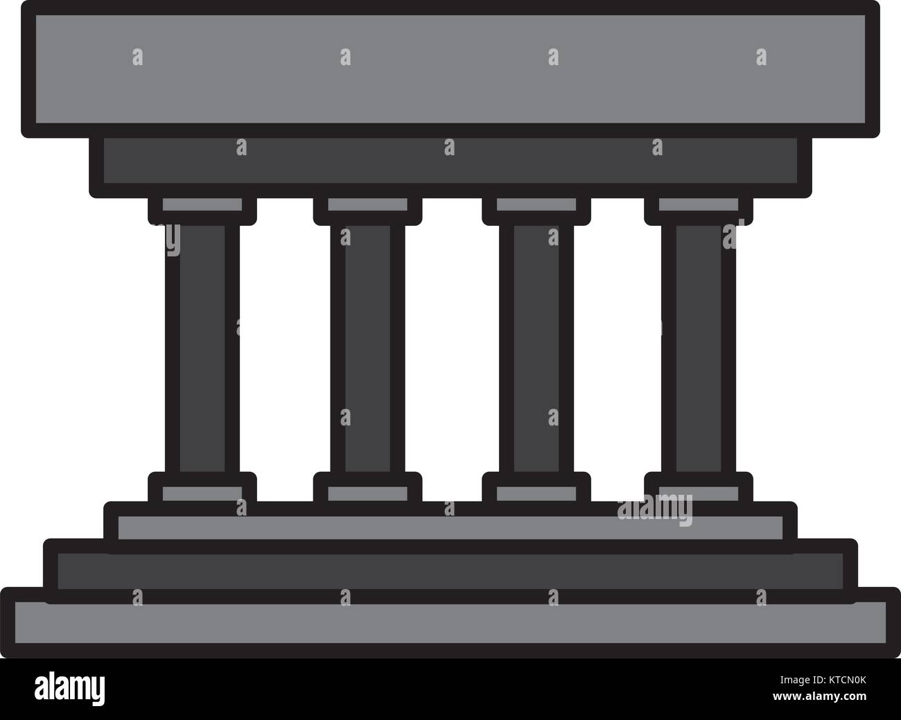 Greek building symbol Stock Vector Image & Art - Alamy