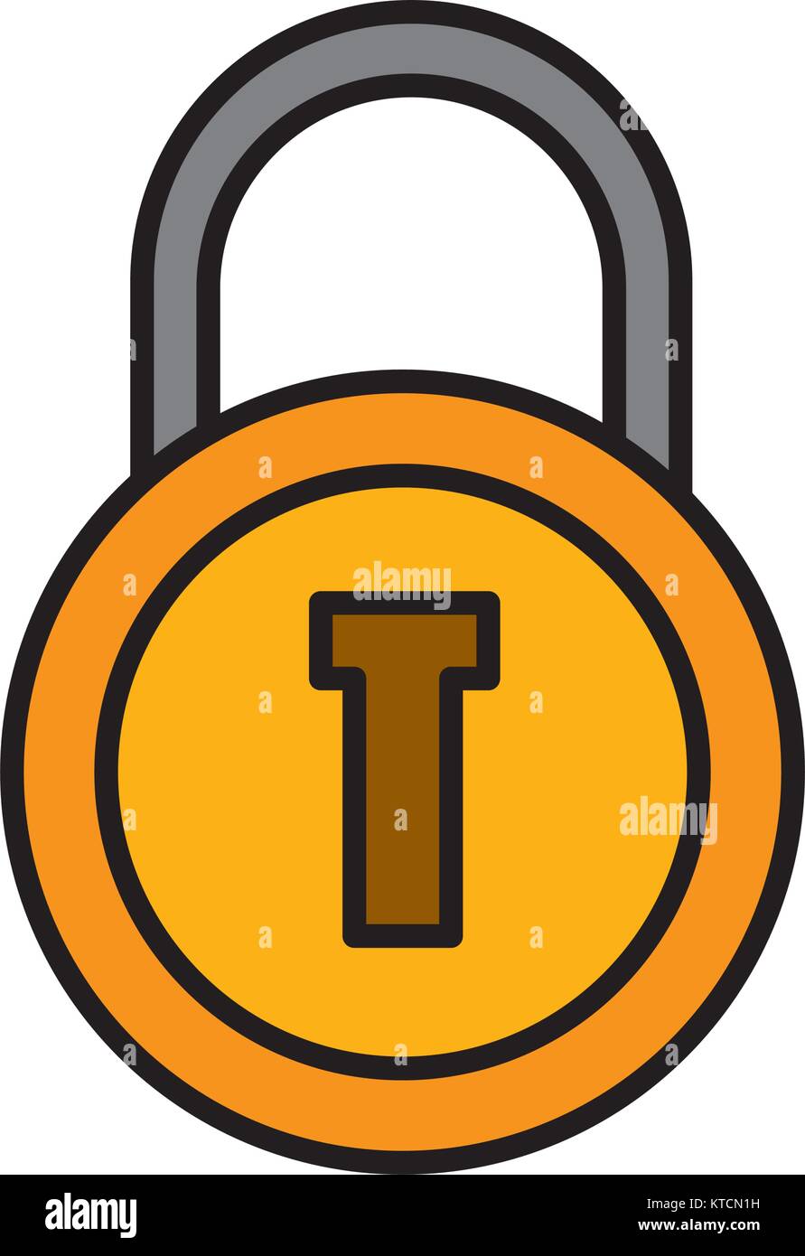 Padlock security symbol Stock Vector Image & Art - Alamy