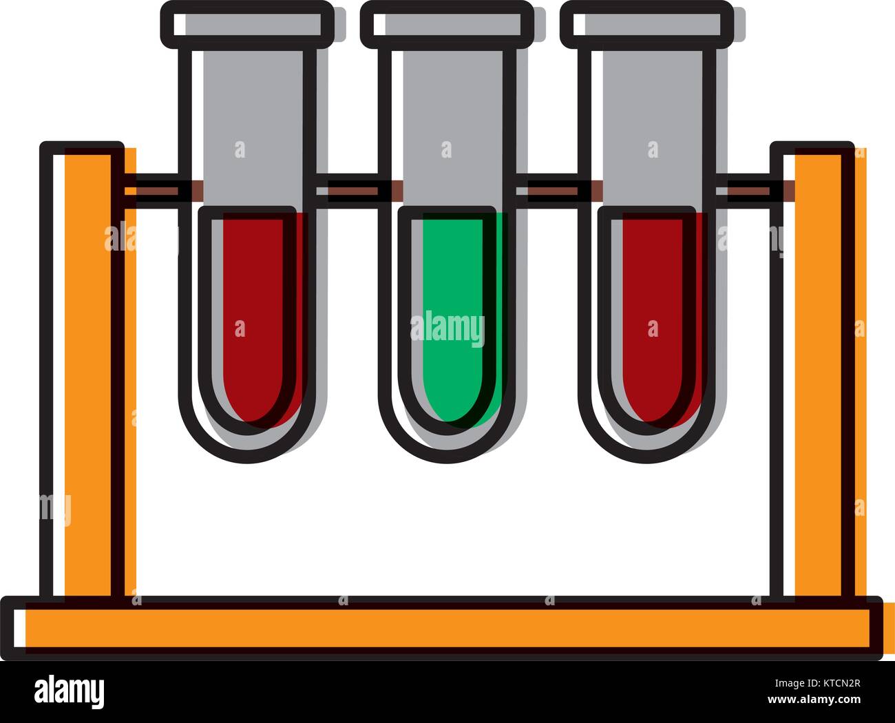 Laboratory test tubes Stock Vector Image & Art - Alamy
