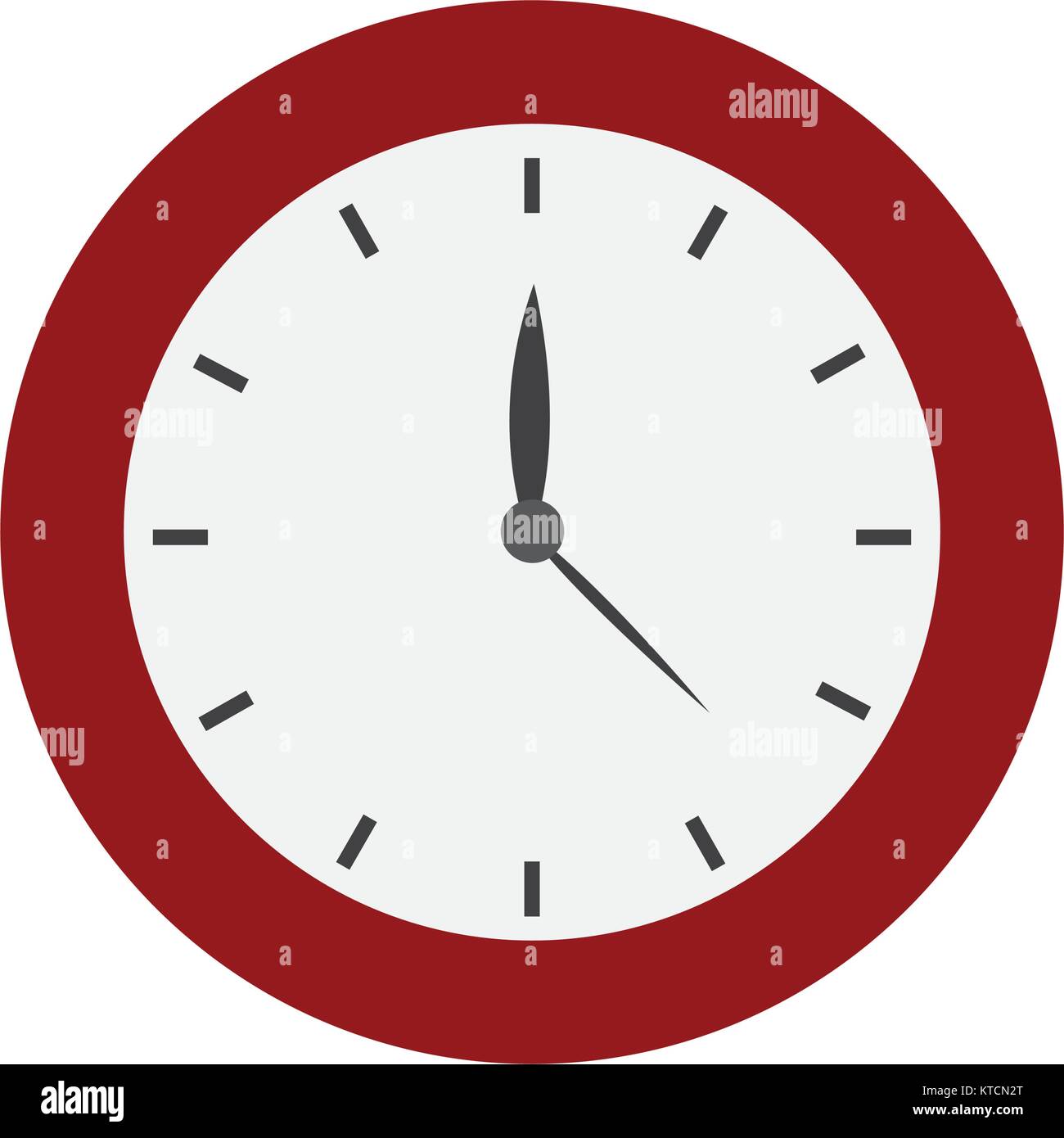 Isolated clock design Stock Vector Image & Art - Alamy