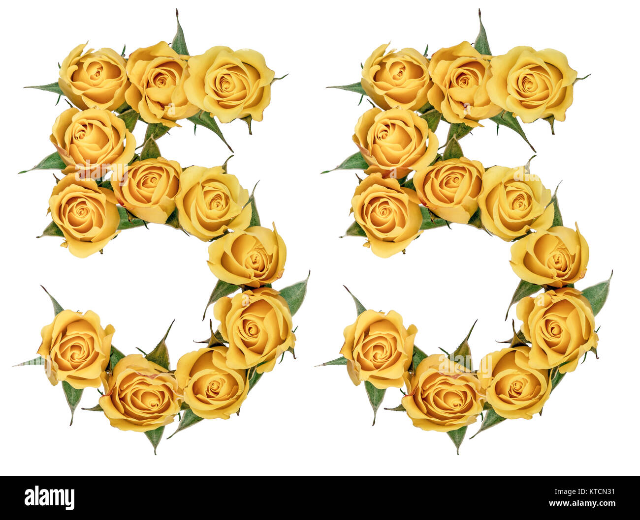 Happy birthday number 55 greeting hi-res stock photography and images ...