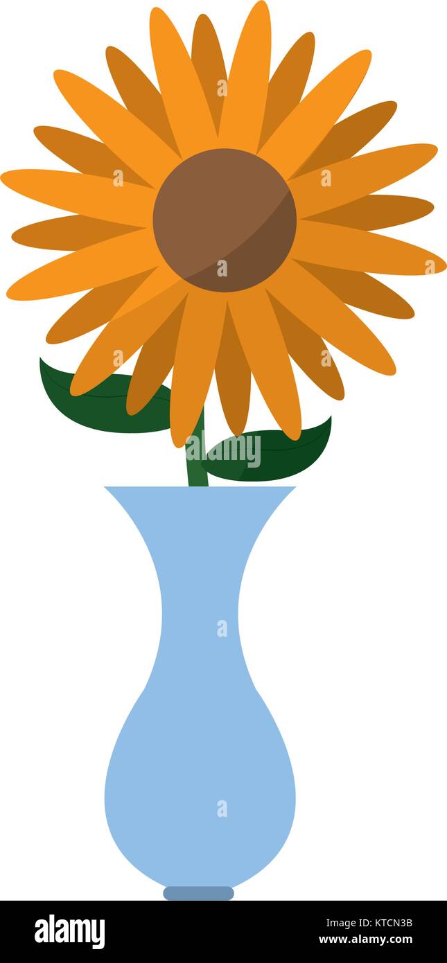 Isolated sunflower design Stock Vector Image & Art - Alamy