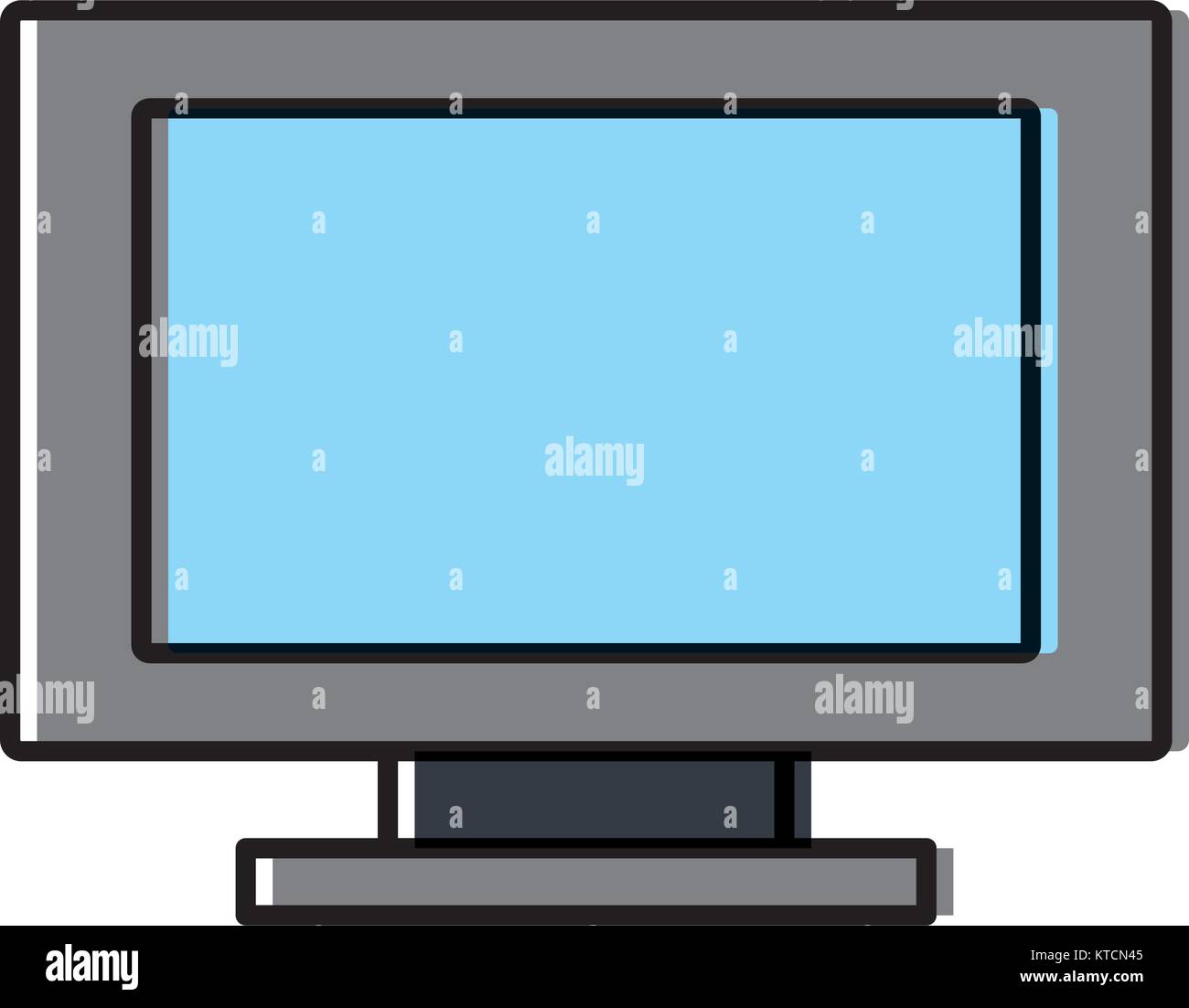 Pc screen symbol Stock Vector Image & Art - Alamy