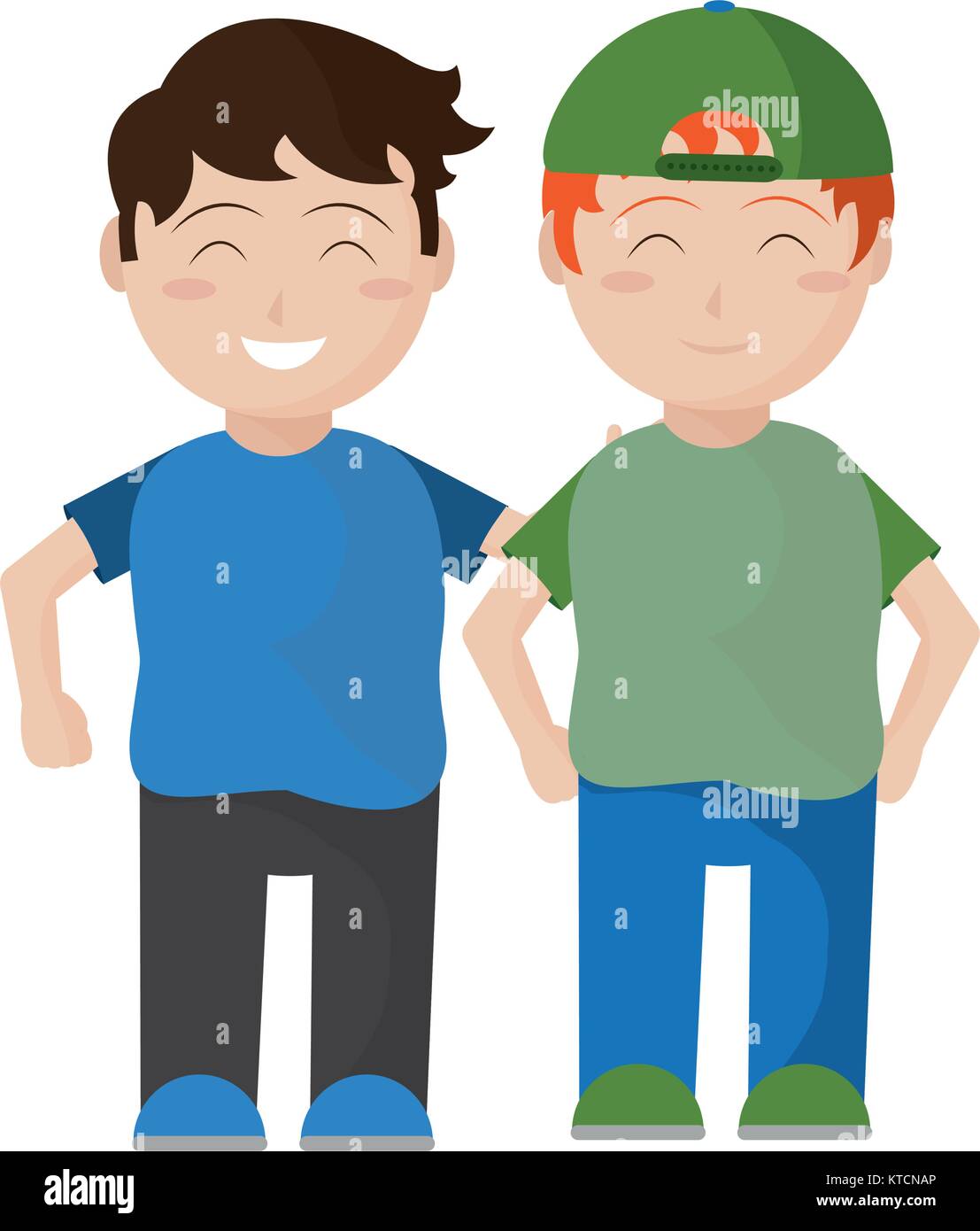 Boys cartoons design Stock Vector Image & Art - Alamy
