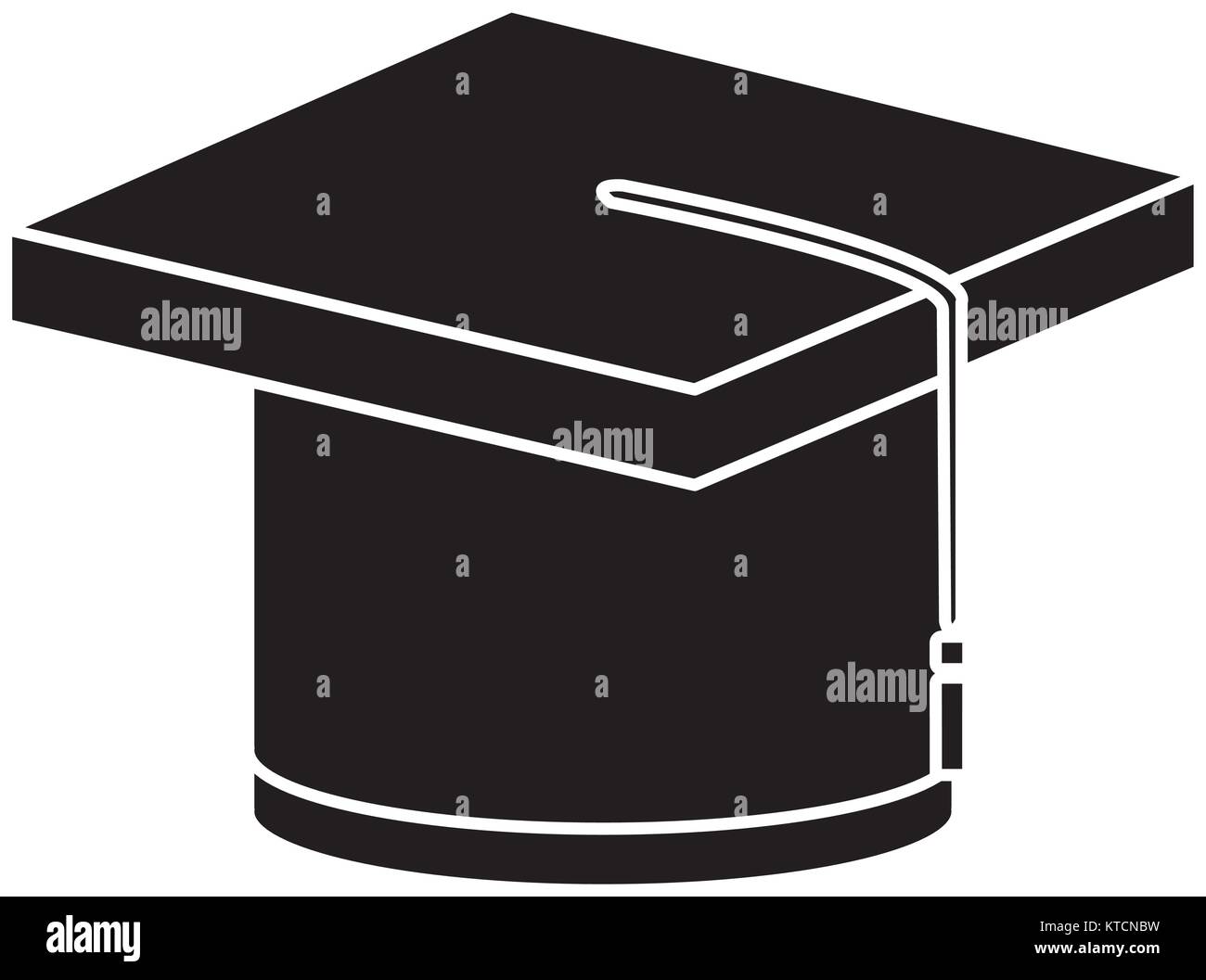 Graduation hat symbol Stock Vector Image & Art - Alamy