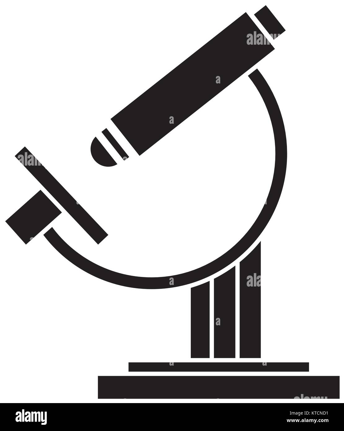 Microscope science tool Stock Vector Image & Art - Alamy