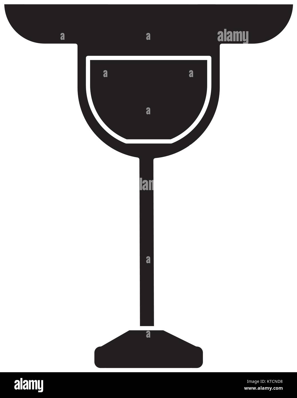 Glass cup symbol Stock Vector Image & Art - Alamy