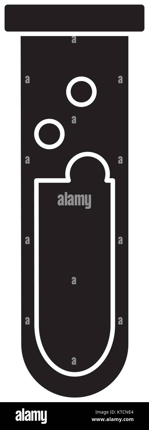 Test tube symbol Stock Vector Image & Art - Alamy