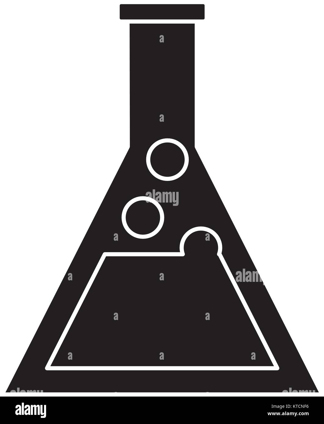 Laboratory flask symbol Stock Vector Image & Art - Alamy