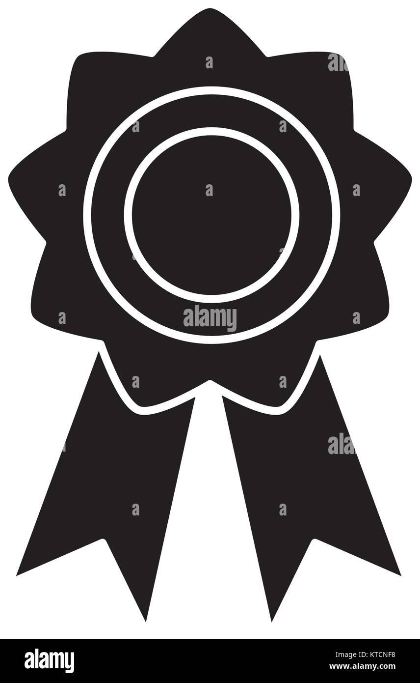 Award ribbon symbol Stock Vector Image & Art - Alamy