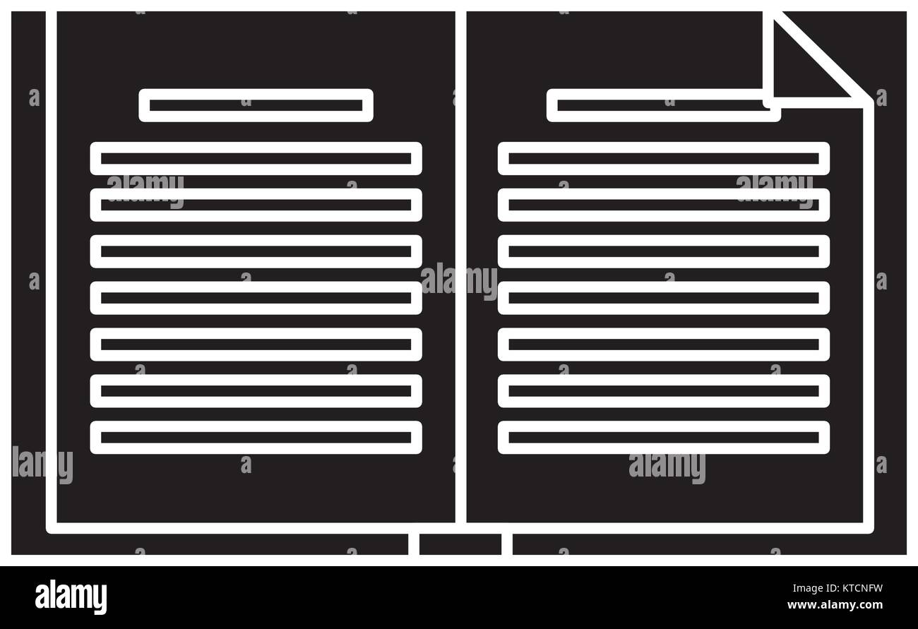 Book isolated symbol Stock Vector Image & Art - Alamy