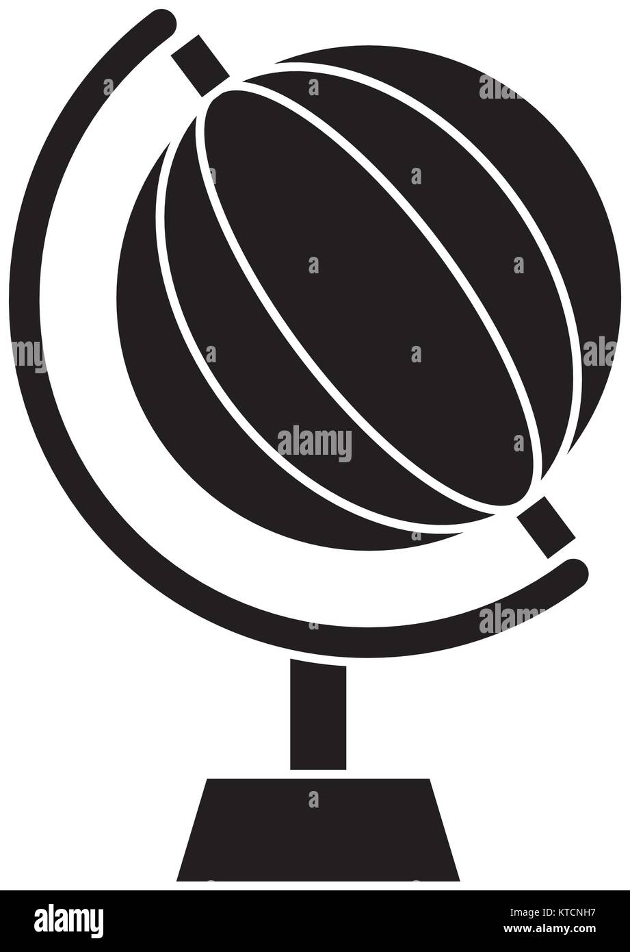 School world globe symbol Stock Vector Image & Art - Alamy