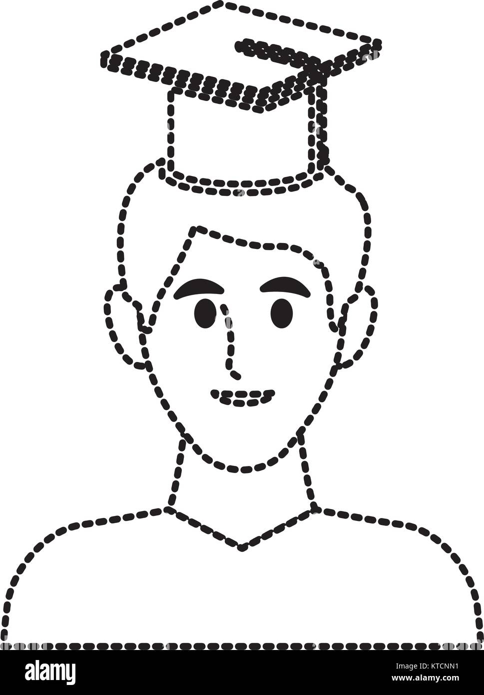 Student with hat avatar Stock Vector Image & Art - Alamy
