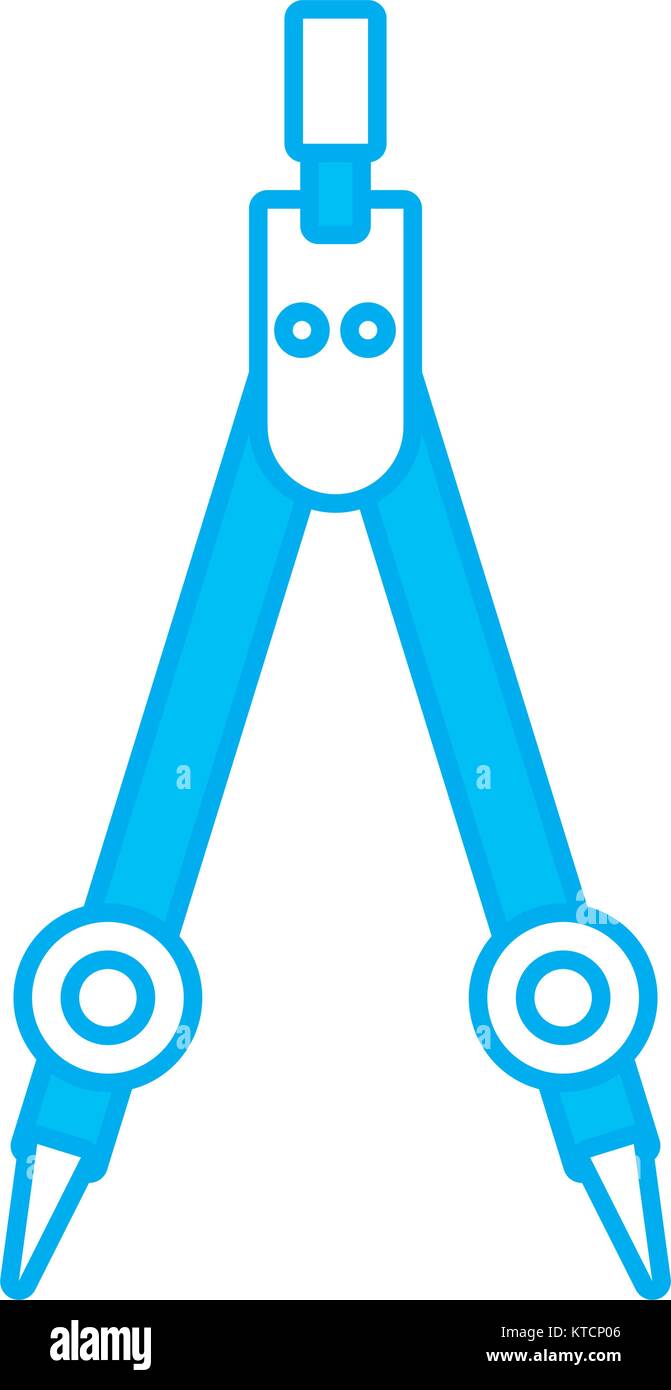 Compass geometric tool Stock Vector Image & Art - Alamy