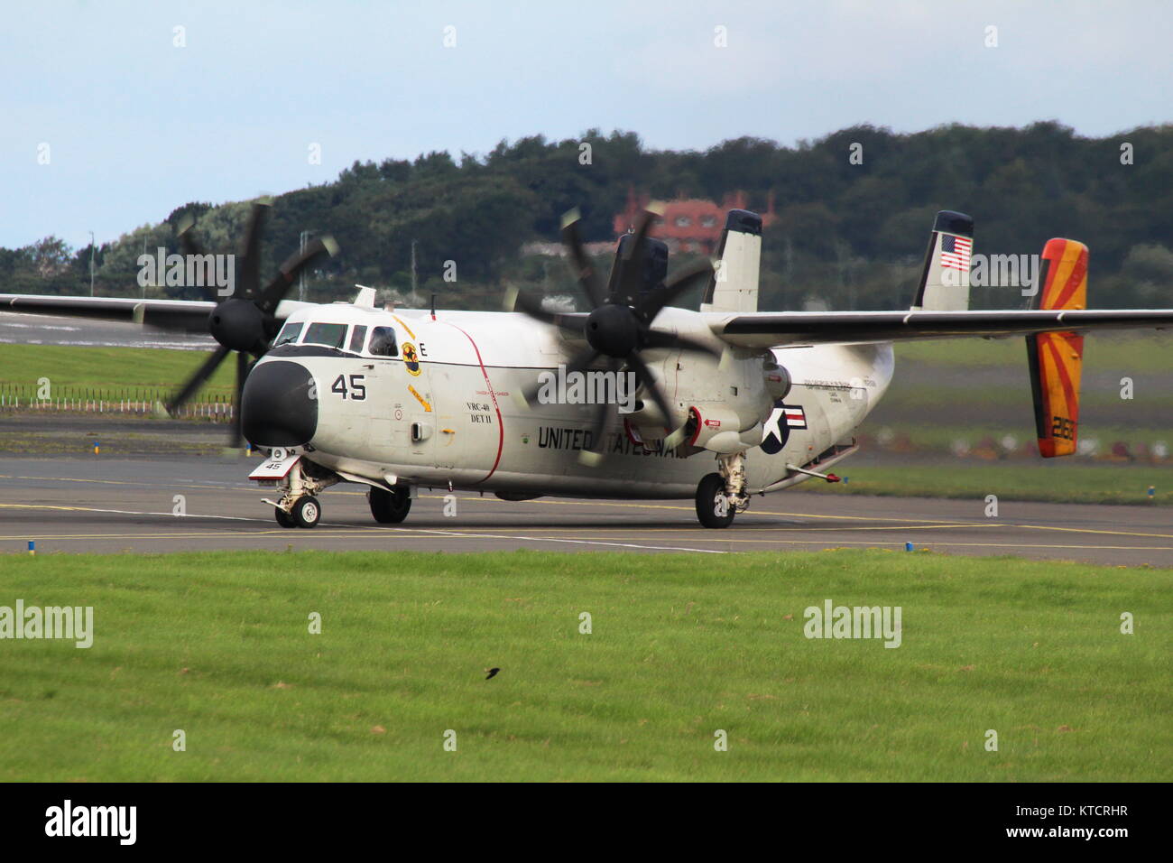 Grumman c 2 greyhound cargo aircraft High Resolution Stock Photography ...