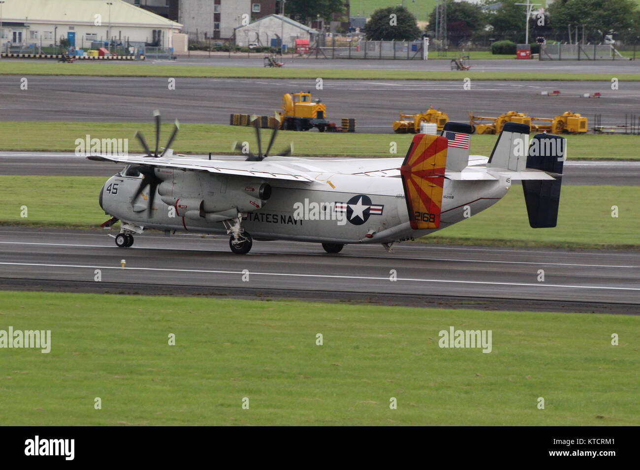 162168, a Grumman C-2A Greyhound operated by Fleet Logistics Support ...