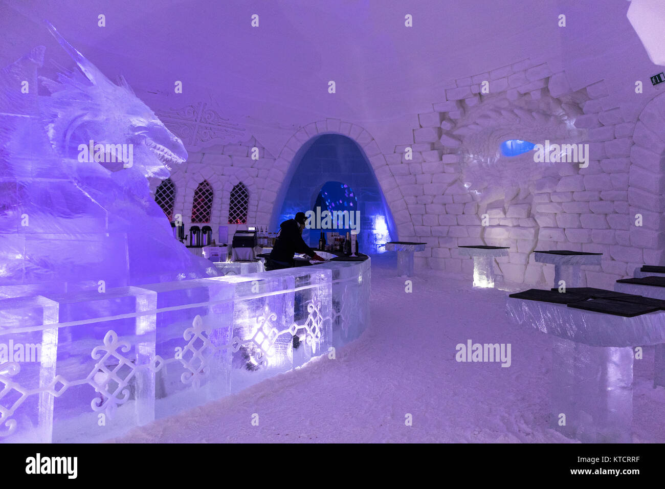 The Snow Village, owned by Lapland Hotels at Kittila, Lapland in ...