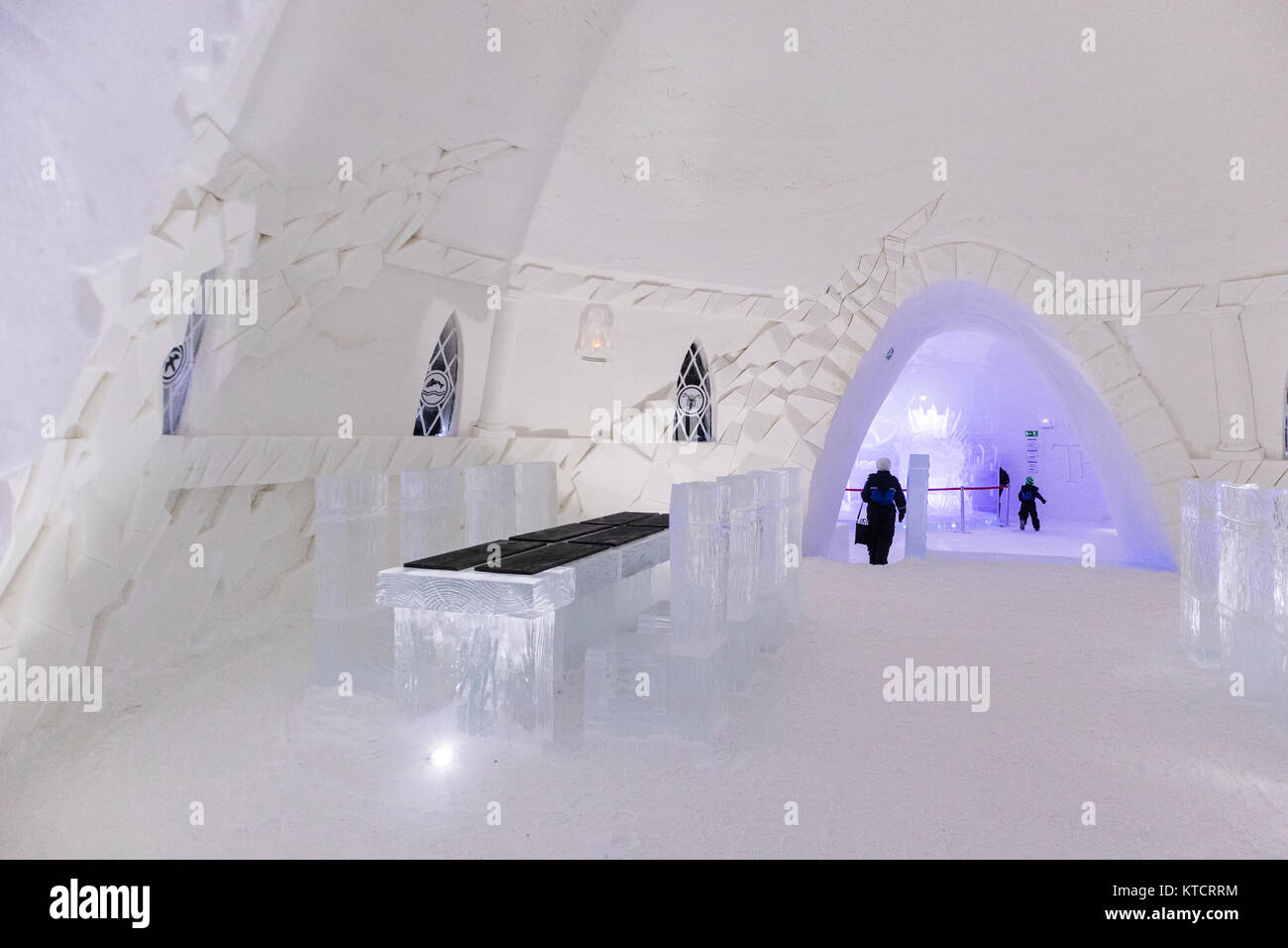 The Snow Village, owned by Lapland Hotels at Kittila, Lapland in ...