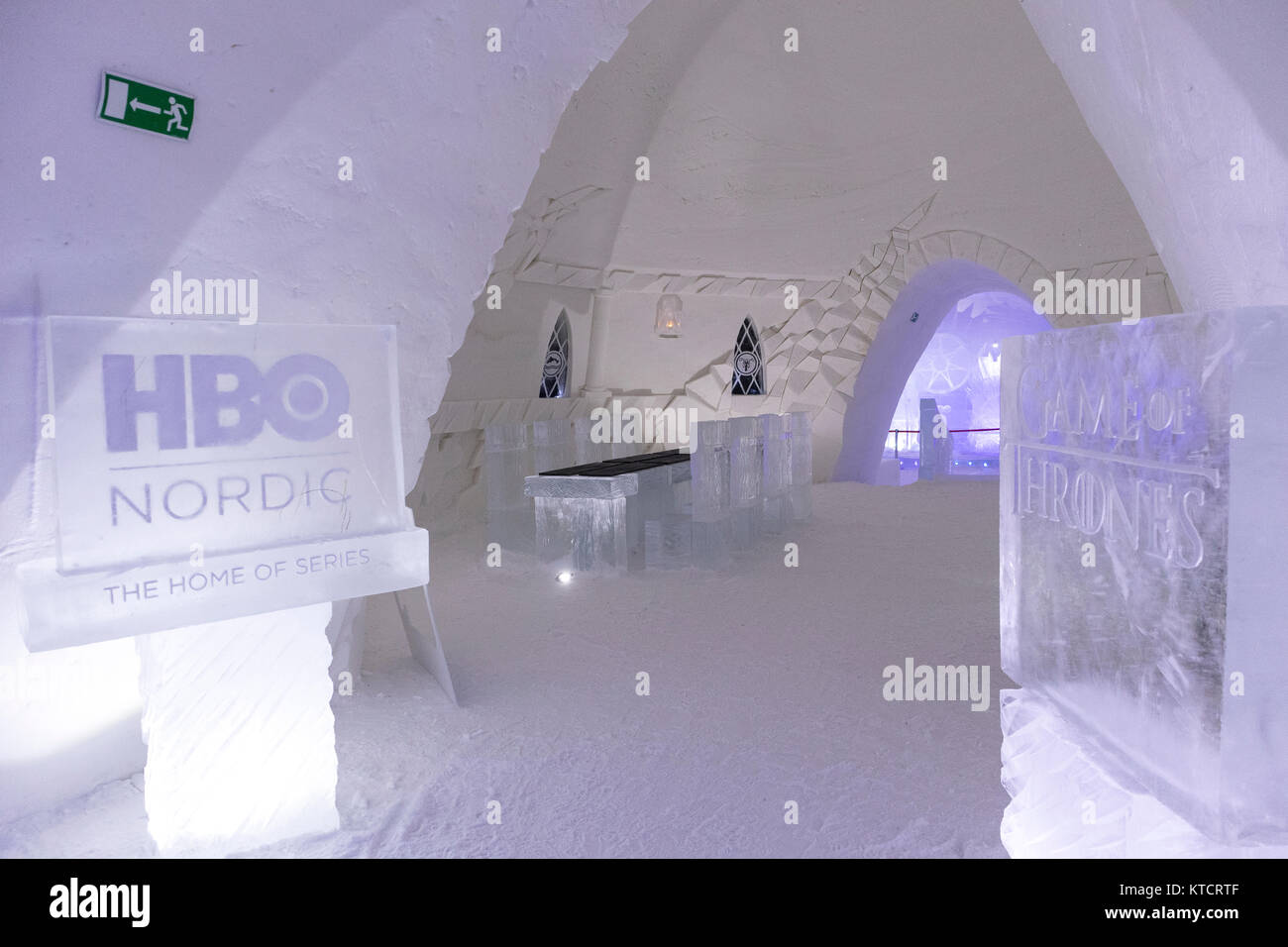 The Snow Village, owned by Lapland Hotels at Kittila, Lapland in ...