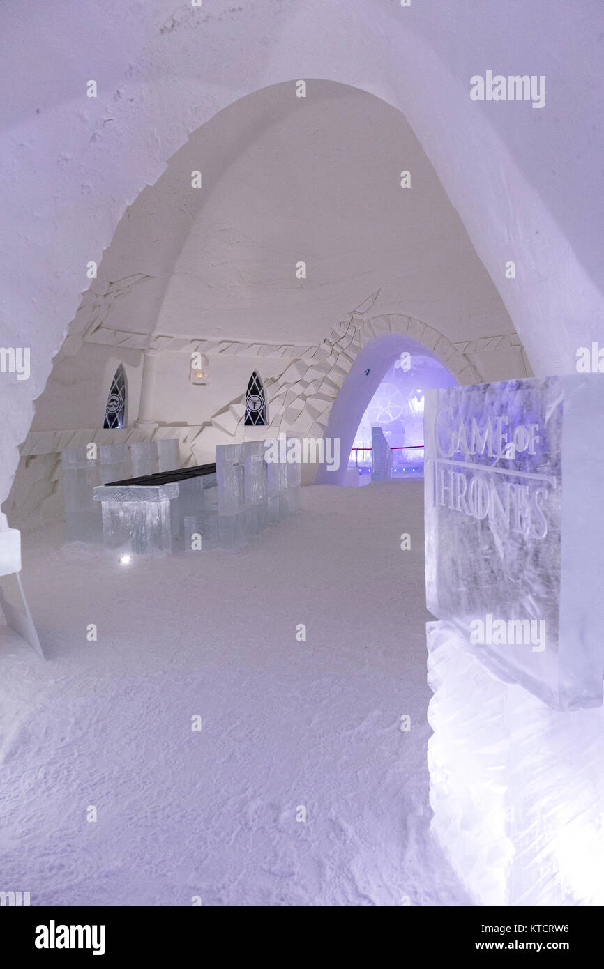 The Snow Village, owned by Lapland Hotels at Kittila, Lapland in ...