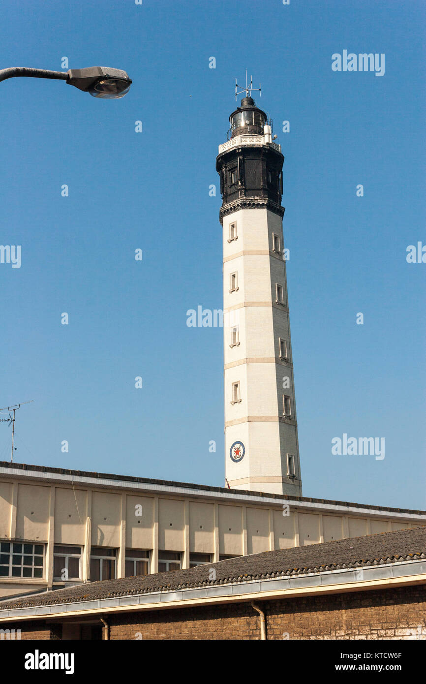 Lighthouse in Calais, France Stock Photo - Alamy