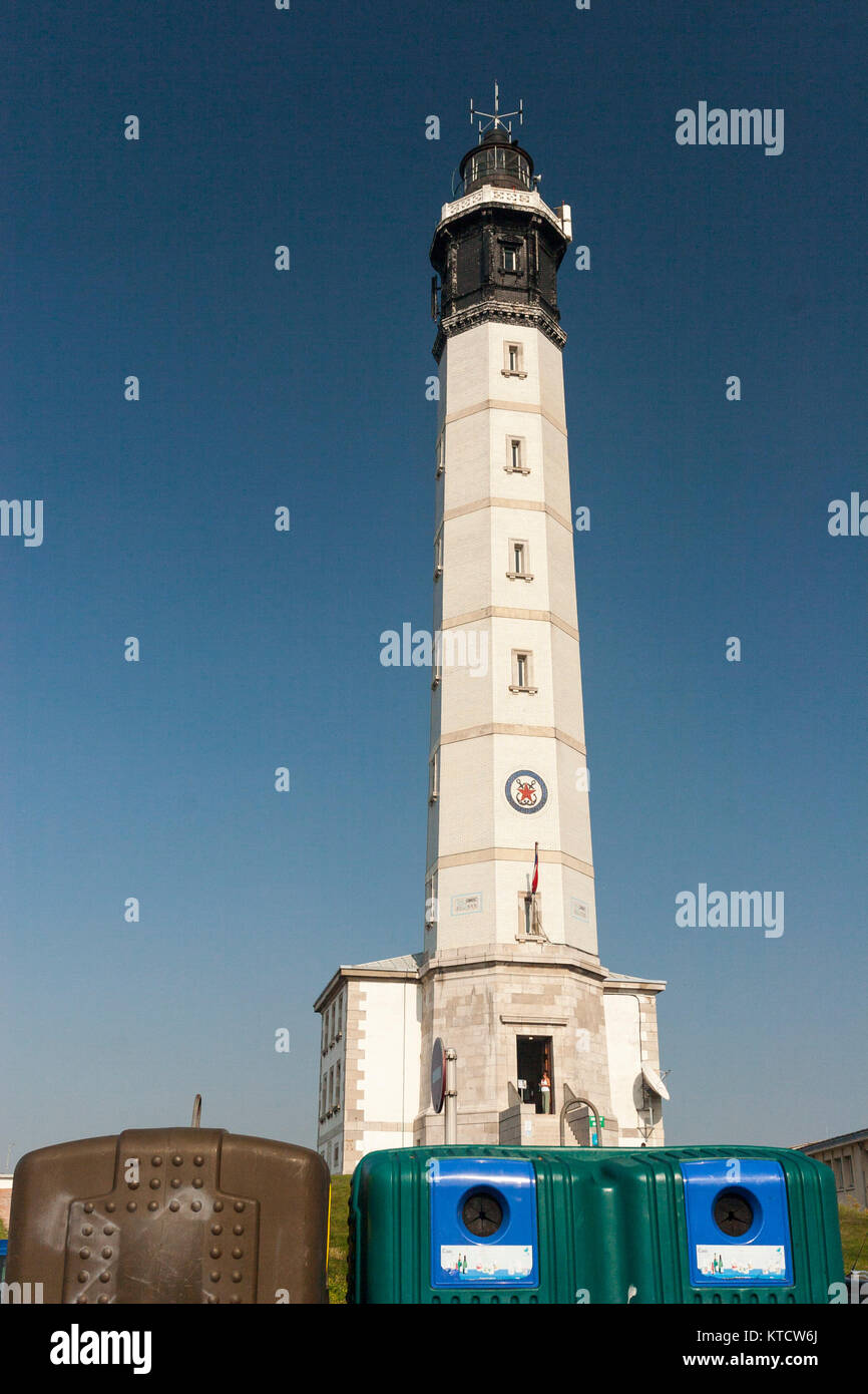 Lighthouse in Calais, France Stock Photo - Alamy