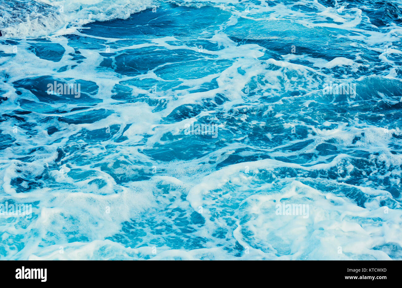 Aqua blue sea water Stock Photo - Alamy