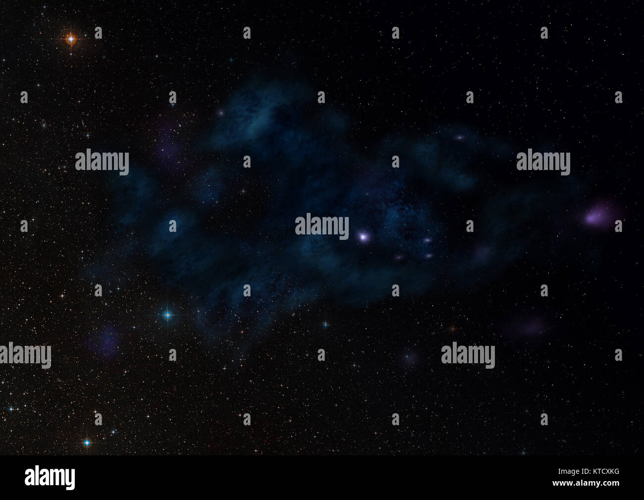 Small part of an infinite star field Stock Photo - Alamy