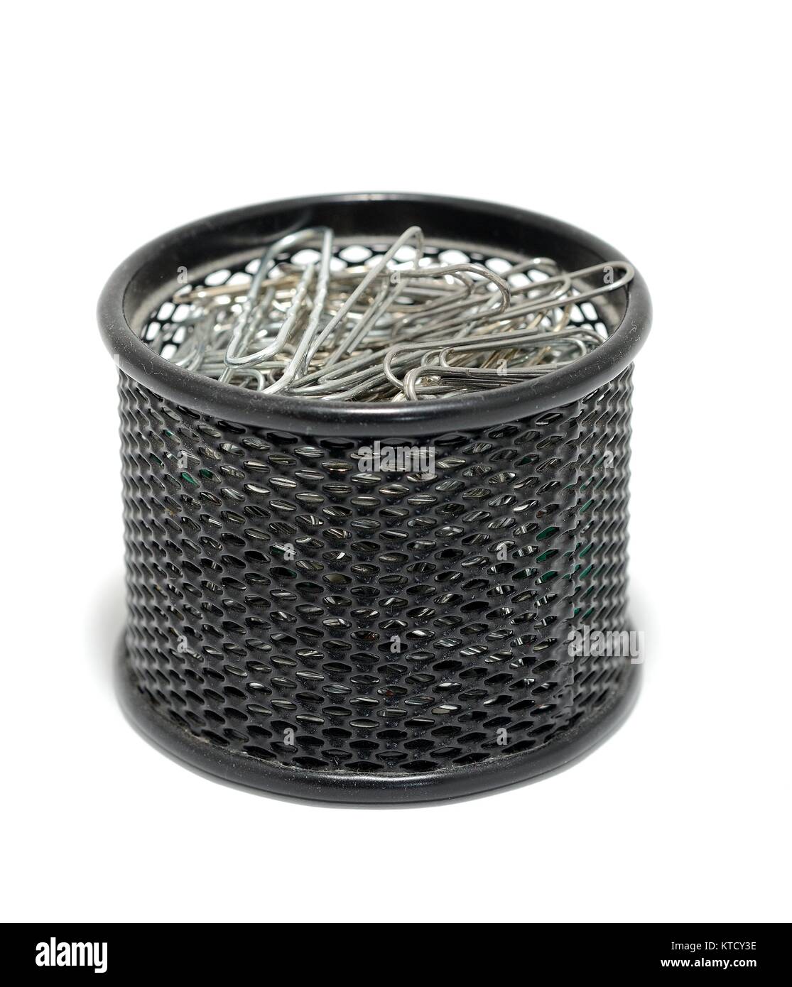 Black office pot Stock Photo - Alamy