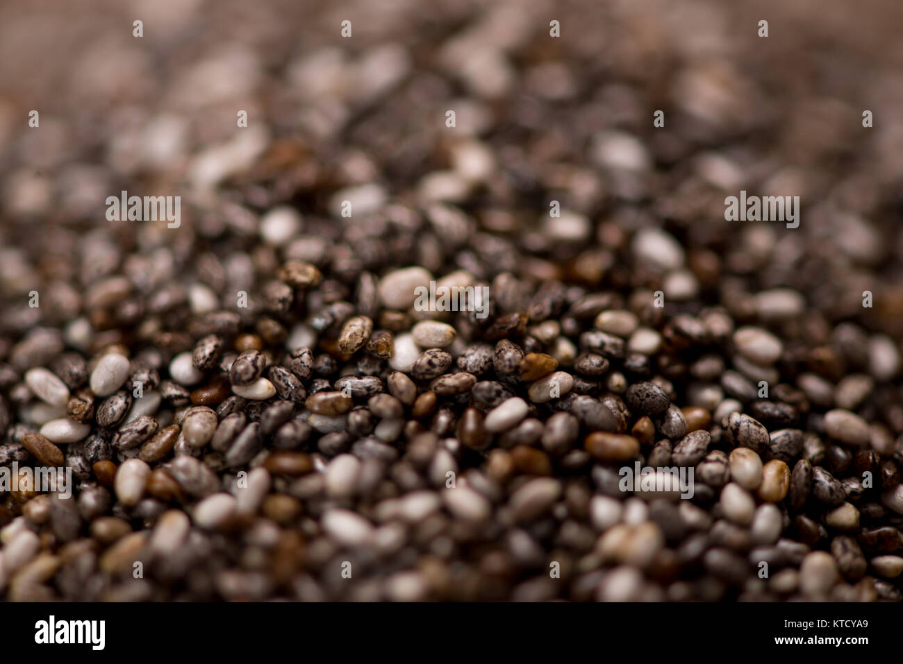 Close-up of raw, unprocessed, dried black chia seeds Stock Photo - Alamy