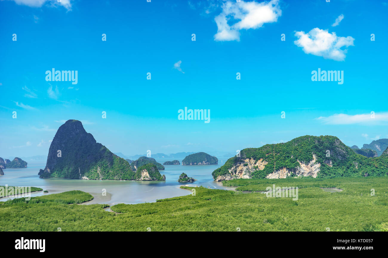 Samet Nangshe Landmark phang-nga,Thailand Stock Photo - Alamy