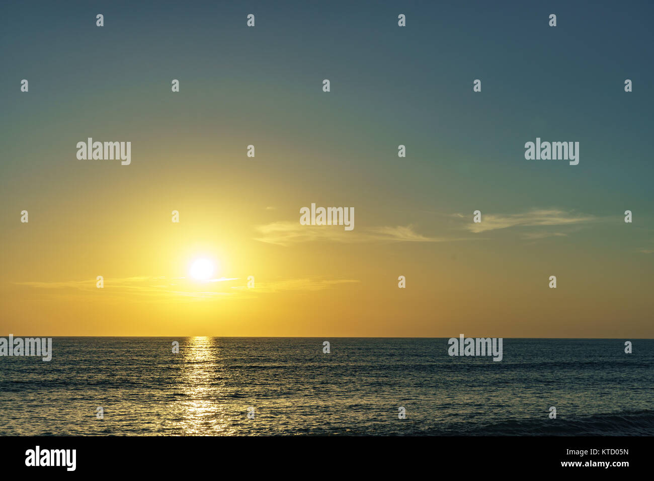 Sea Landscape,Sunset Background Stock Photo - Alamy