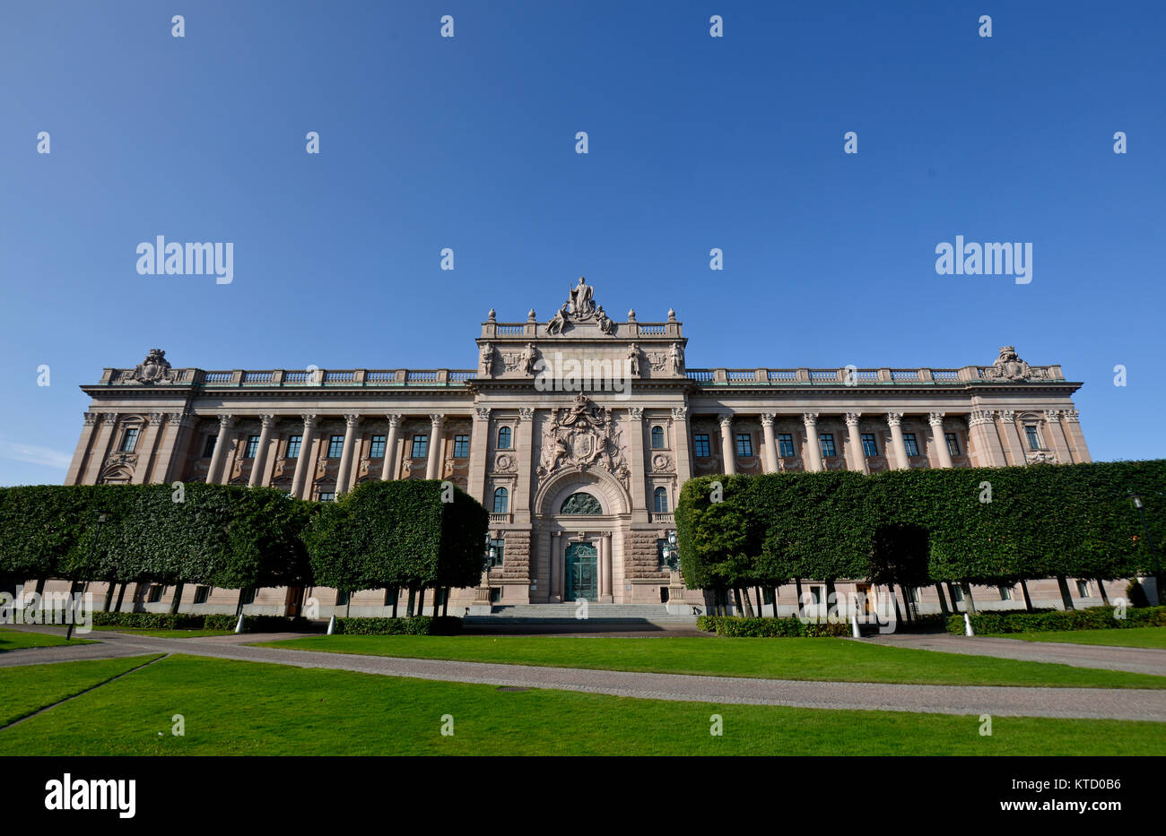 Riksdag - Parliament House - Stockholm, Sweden Stock Photo - Alamy